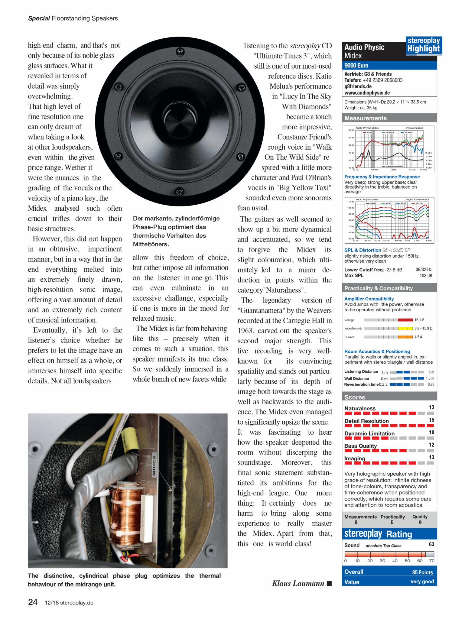 Audio Physic Midex Stereoplay Review – Hi Fi HQ Blog: News, Reviews ...
